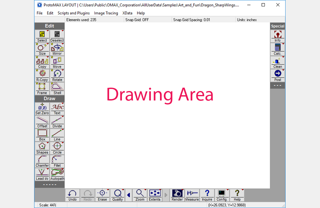 Using Intelli-MAX Proto LAYOUT Software